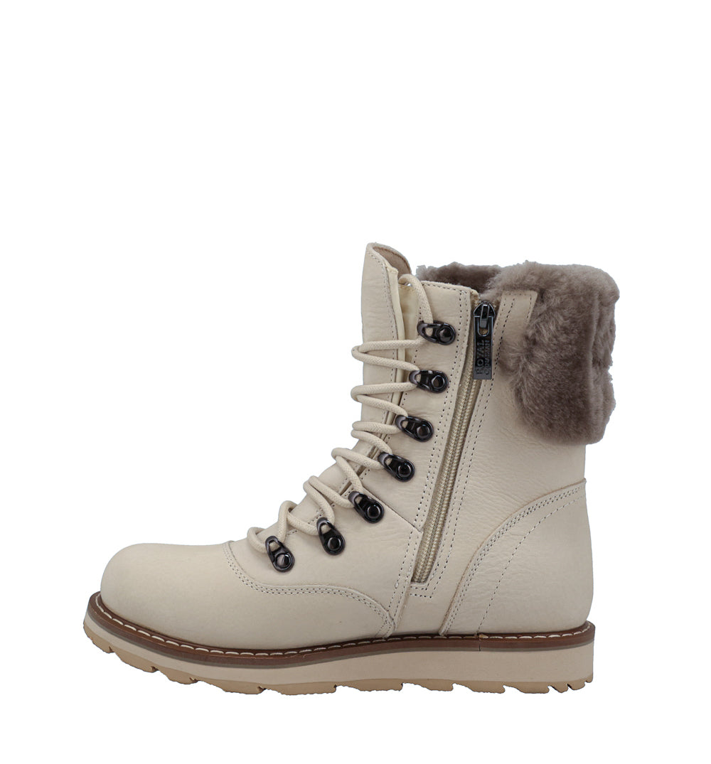 CAMBRIDGE | Women's Winter Boot Pale Ale White - Royal Canadian Collective