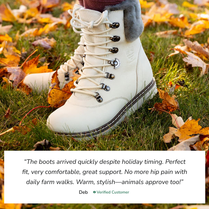 CAMBRIDGE | Women's Winter Boot Pale Ale White - Royal Canadian Collective